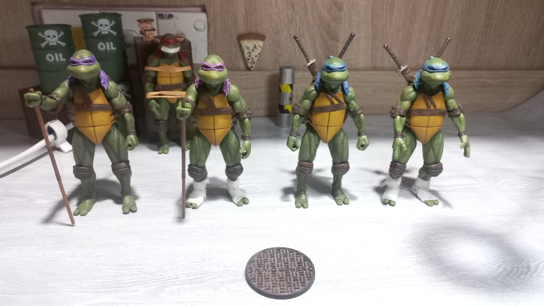 *FREE delivery. Donatello 2x sided bandana from Neca TMNT The Movie ...