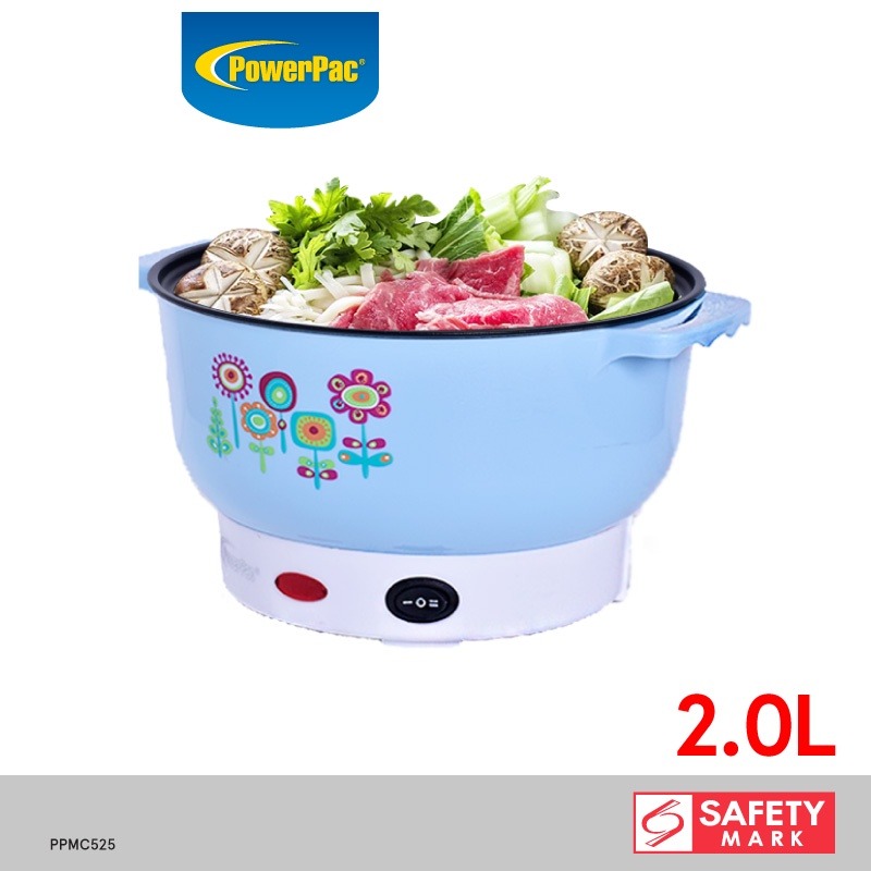 [FREE DELIVERY] PowerPac Electric Multi cooker 2.0L steamboat noodle ...