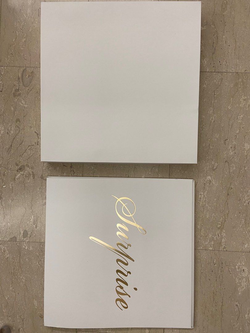 [free] empty surprise Gift box, Hobbies & Toys, Toys & Games on Carousell