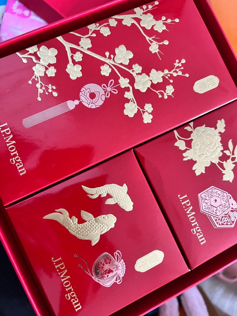 Free red packet jpmorgan, Food & Drinks, Local Eats on Carousell