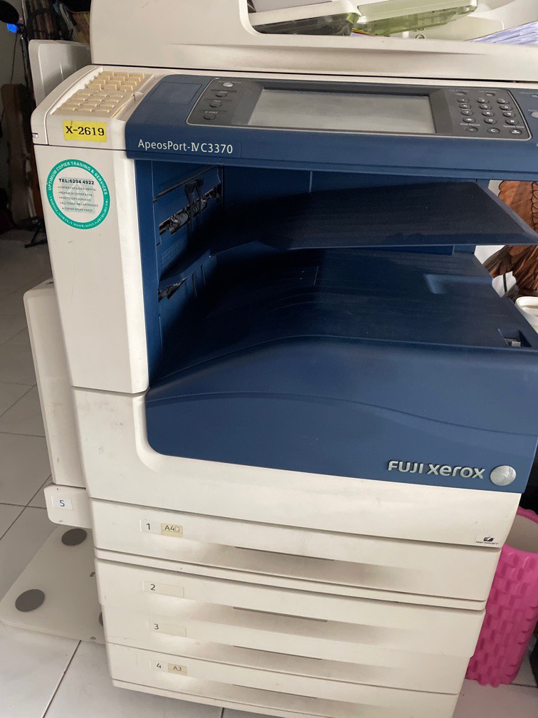 Fuji Xerox ApeosIV C3370 Photocopier/Printer/Scanner Machine, Computers ...