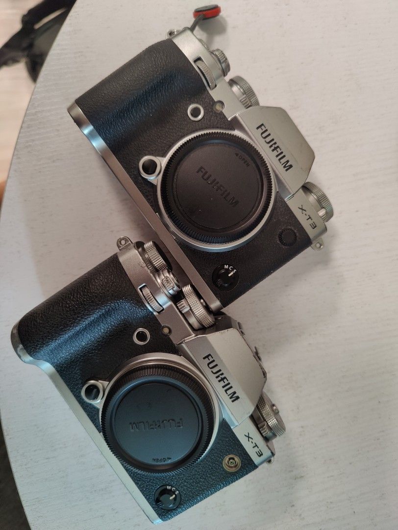 Fujifilm XT3 silver body only, Photography, Cameras on Carousell