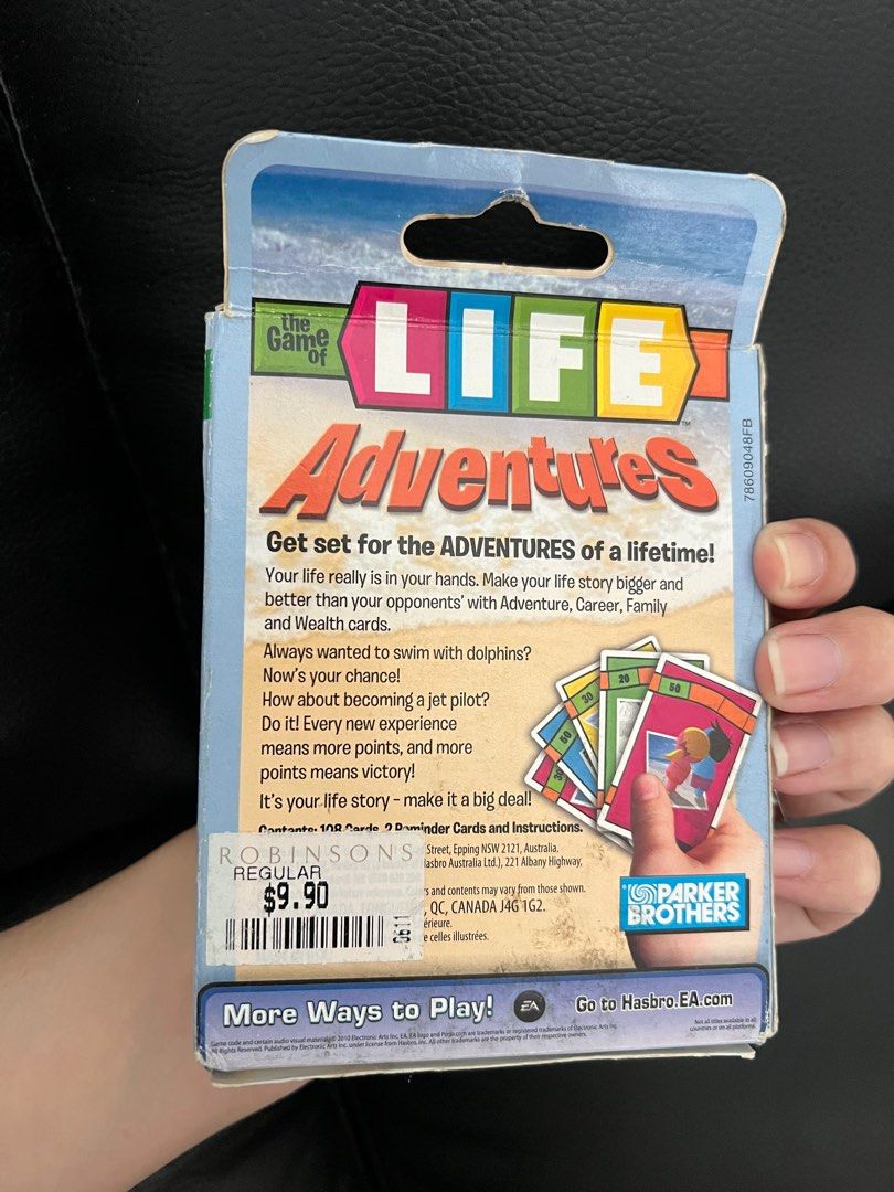 Game of life card game, Hobbies & Toys, Toys & Games on Carousell