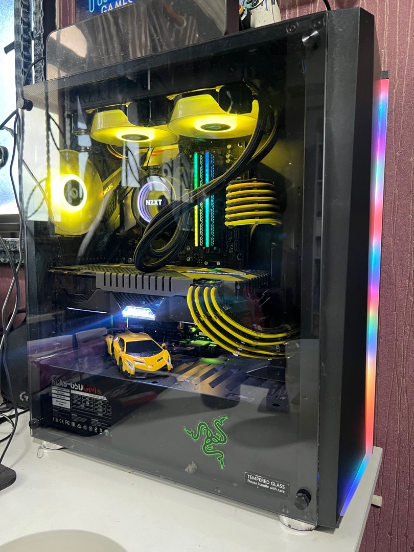Gaming Pc RGB Casing, Computers & Tech, Desktops on Carousell