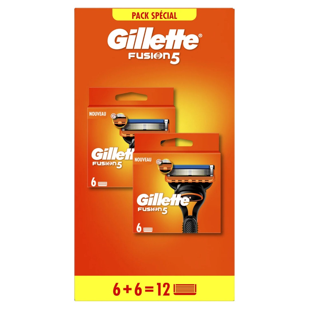 Gillette Fusion5 Razor Blades (12 Pack), Beauty & Personal Care, Men's ...