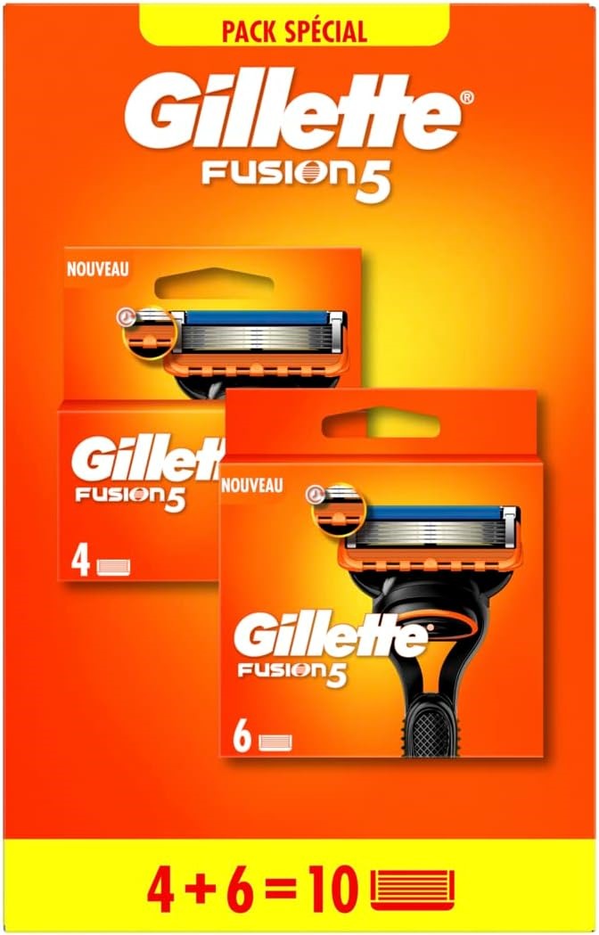 Gillette Fusion5 Razor Blades (10 Pack), Beauty & Personal Care, Men's ...