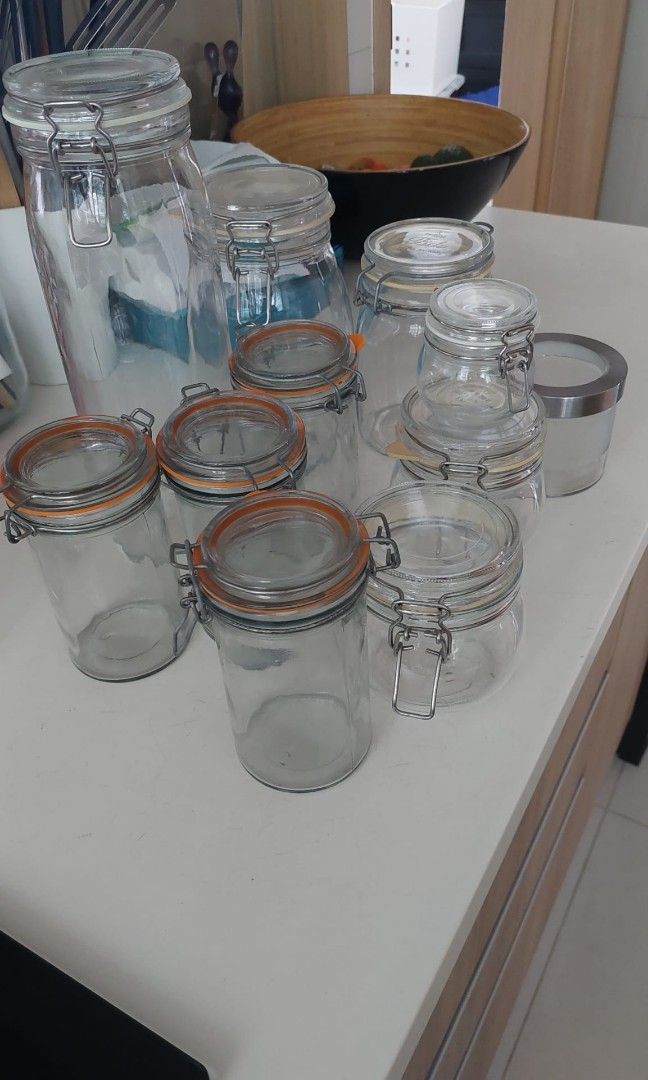 Glass Jars, Furniture & Home Living, Kitchenware & Tableware, Other ...