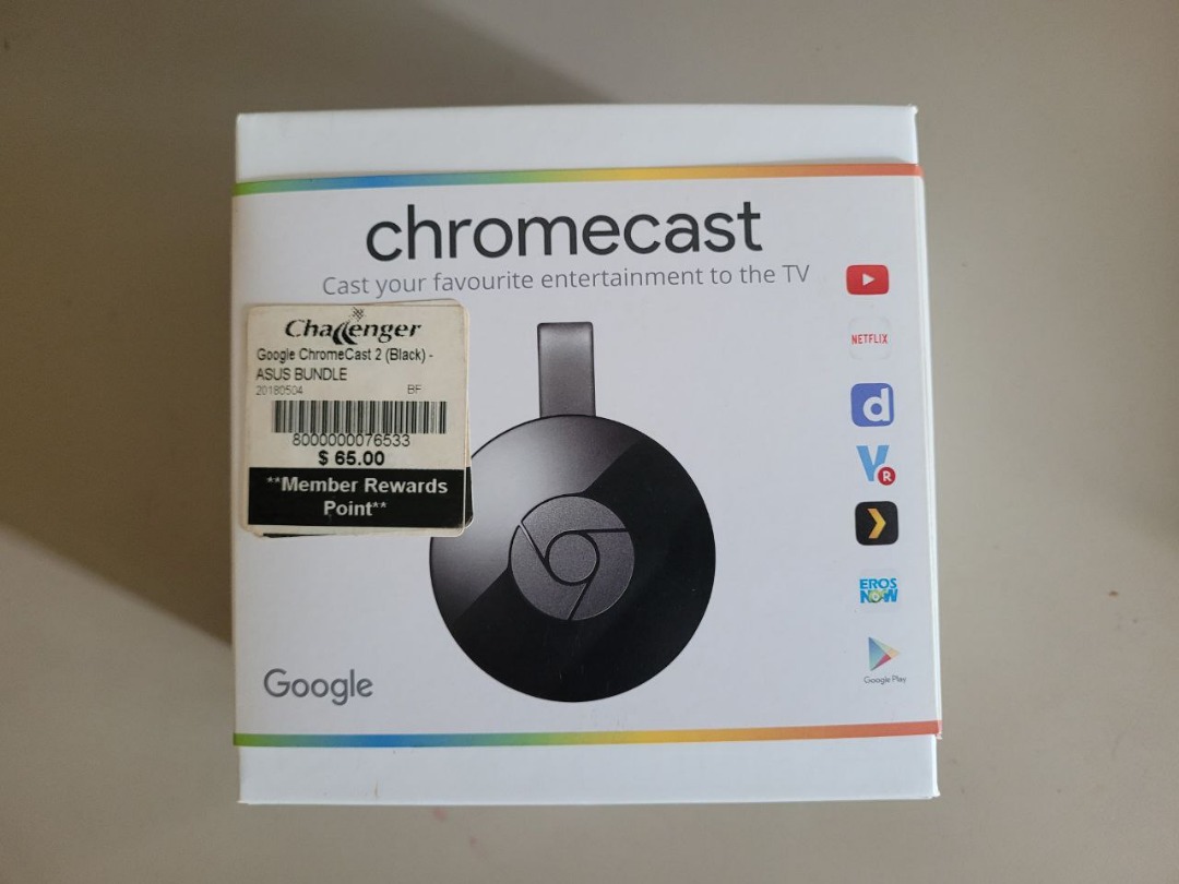 Google Chromecast (Gen 2), TV & Home Appliances, TV & Entertainment ...
