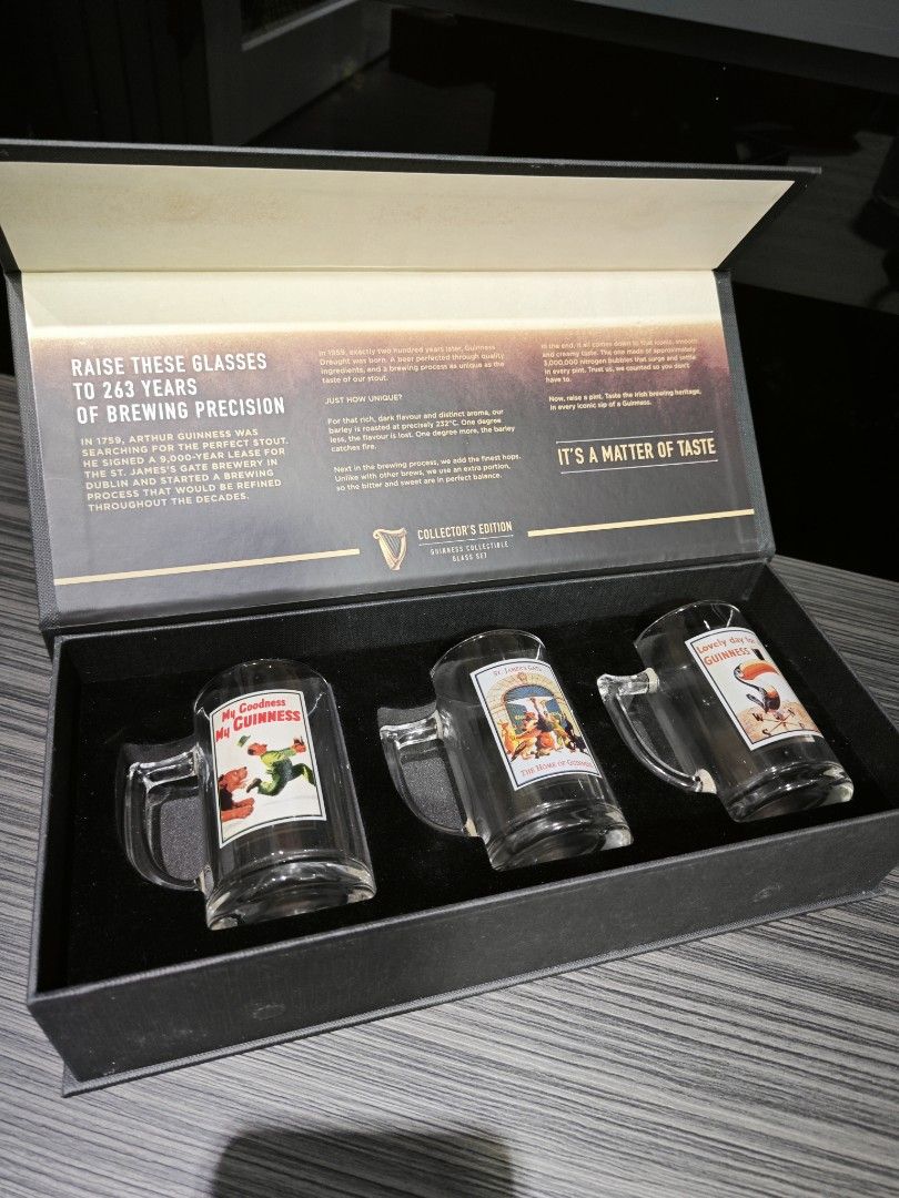 Guinness Mini Mug Glass Collectibles, Hobbies & Toys, Memorabilia ...