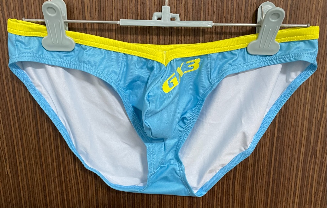 GX3 Gloss Sports V-Fit Bikini Underwear, Light Blue, Men's Fashion, Bottoms, New Underwear on ...