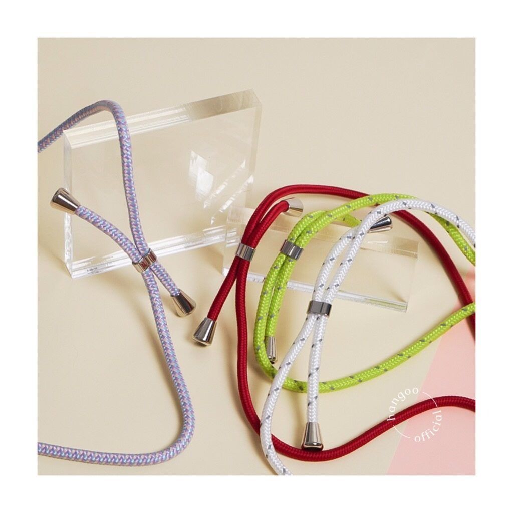 Hangoo Transparent Case with Detachable Strap Mixed Pastel Purple ...