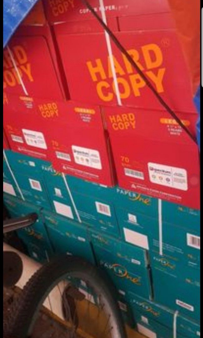 Hard Copy Legal Paper + Paper One A4 STOCK, Hobbies & Toys, Stationary ...