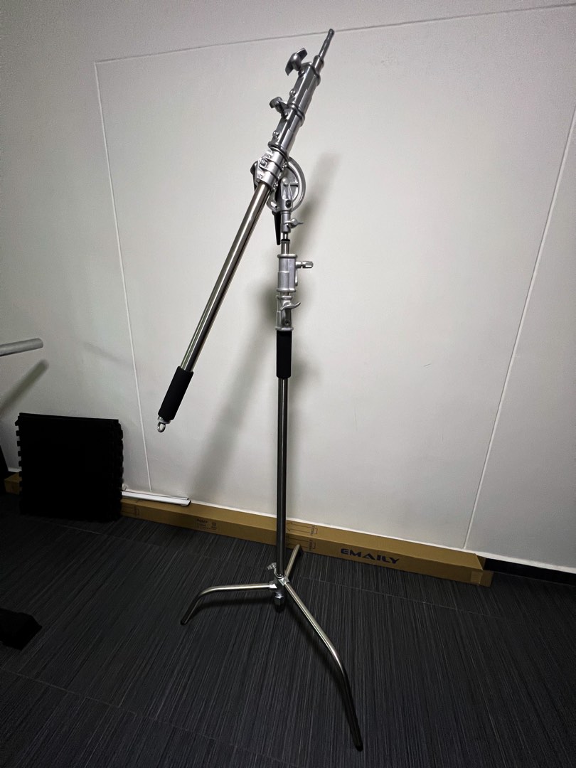 Heavy Duty C Stand with Boom Arm, Photography, Photography Accessories ...
