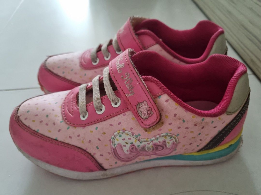 Hello Kitty Sport Shoes, Babies & Kids, Babies & Kids Fashion on Carousell