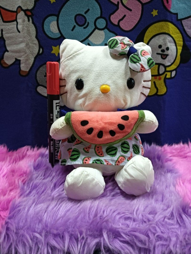 Hello Kitty Watermelon, Hobbies & Toys, Toys & Games on Carousell