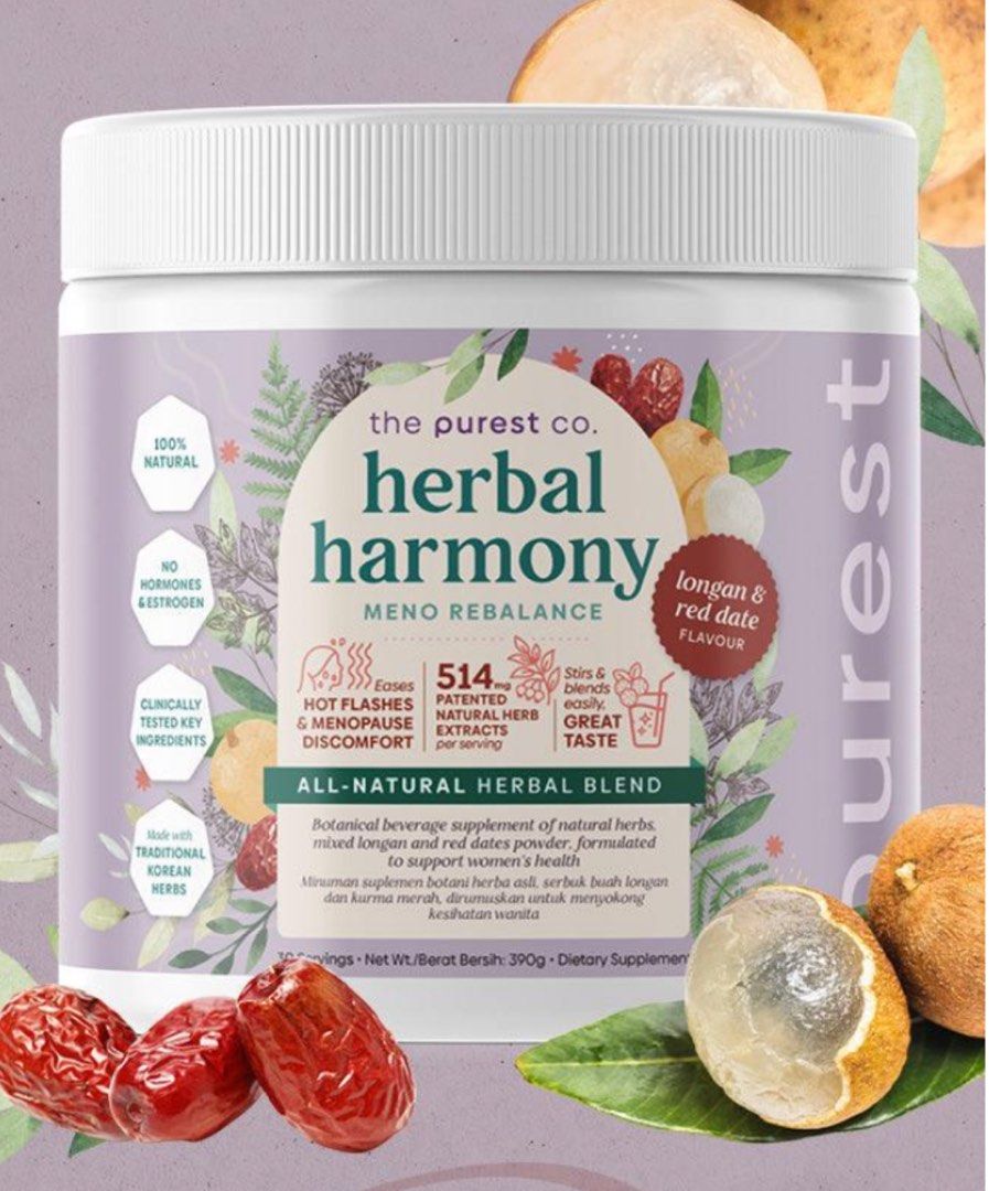 Herbal Harmony - Purest Co, Health & Nutrition, Health Supplements ...
