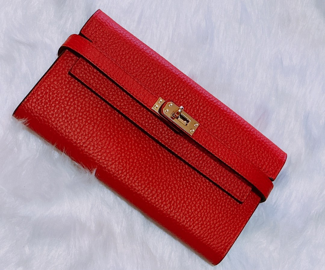 HERMES KELLY WALLET, Luxury, Bags & Wallets on Carousell