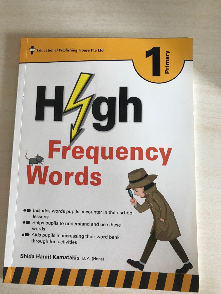 High Frequency Words Primary 1 English, Hobbies & Toys, Books ...