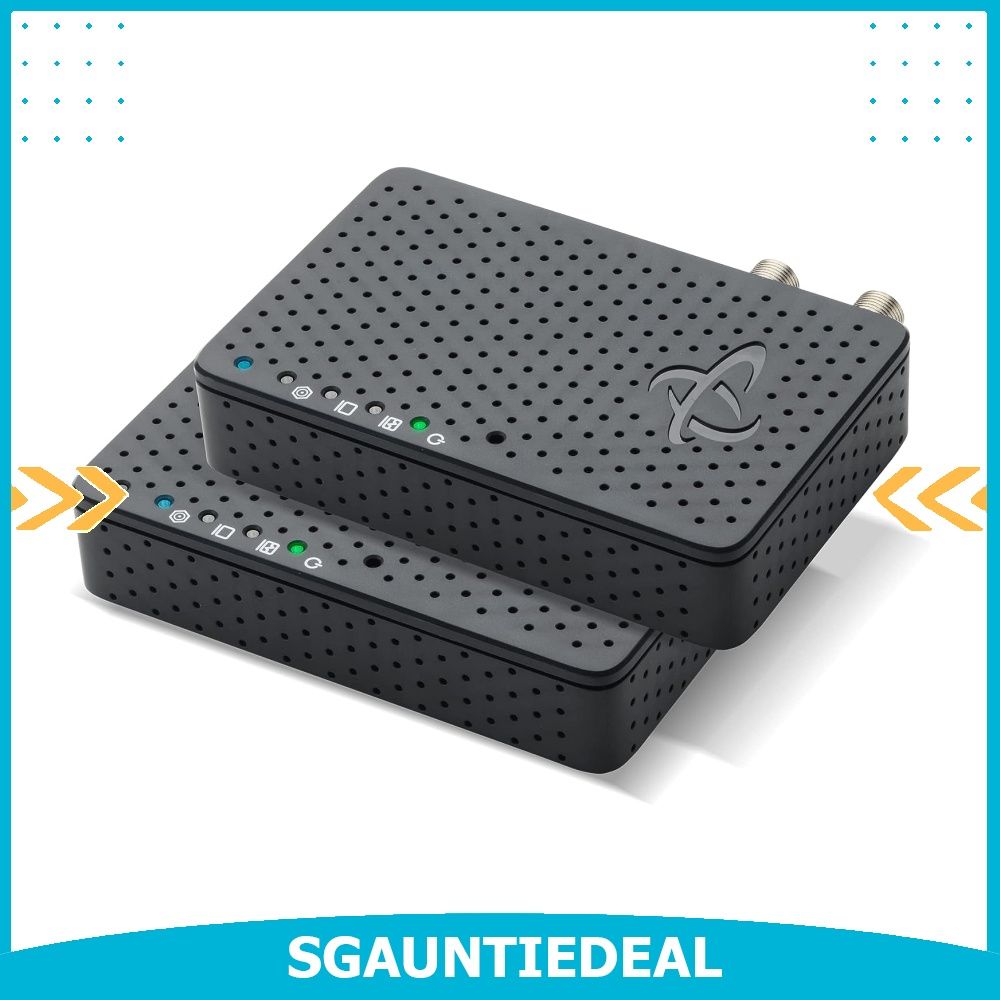 Hitron Bonded MoCA 2.5 Adapter for Ethernet Over Coax (2-Pack) | 1 Gbps ...