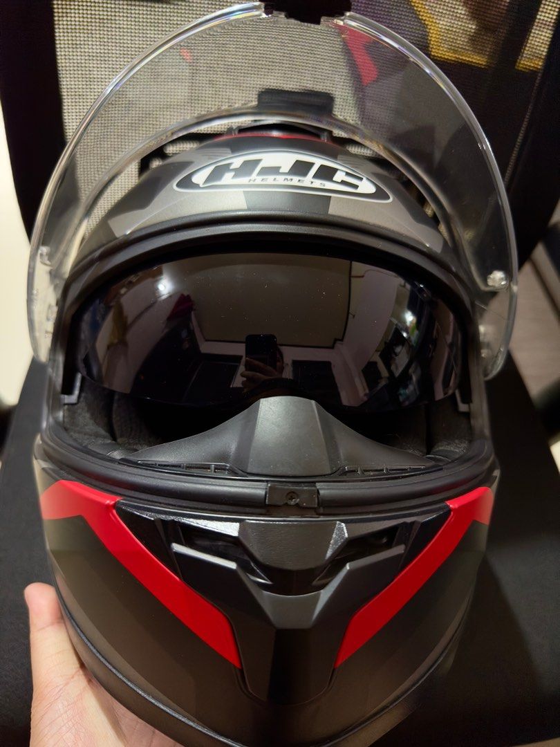 HJC C70 Motorcyle Helmet, Motorbikes, Motorbike Parts & Accessories ...