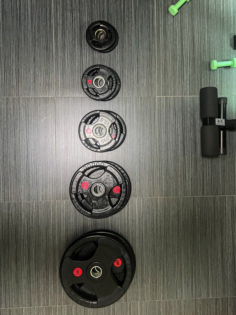 Home Gym Set, Sports Equipment, Exercise & Fitness, Weights & Dumbbells ...