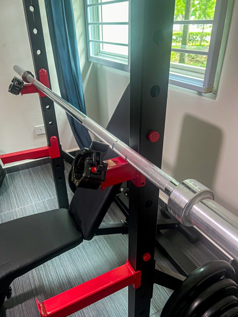 Home Gym Set, Sports Equipment, Exercise & Fitness, Weights & Dumbbells ...