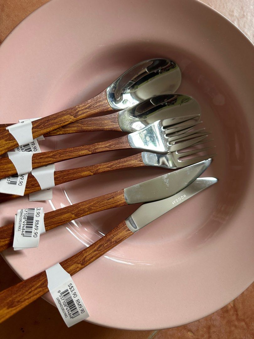 Hooga plates bowls and cutlery, Furniture & Home Living, Kitchenware ...