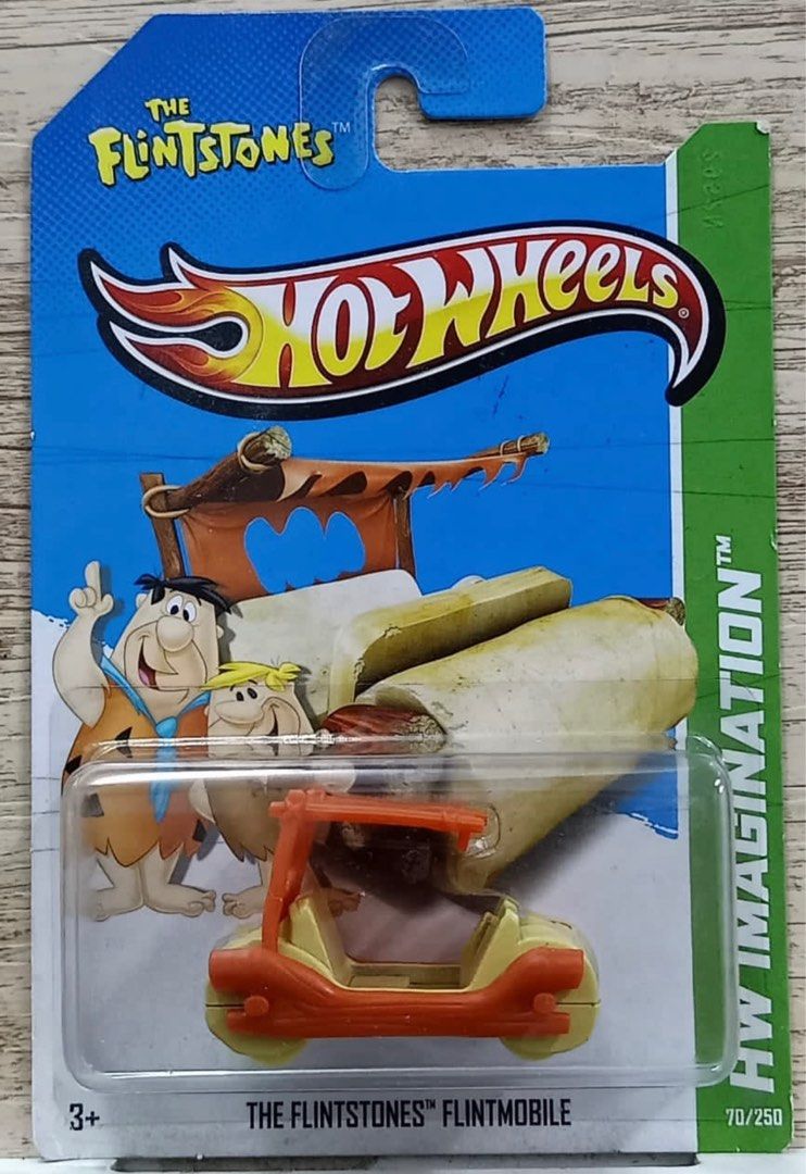 HotWheels HW Imagination The Flintstones Flintmobile, Hobbies & Toys ...