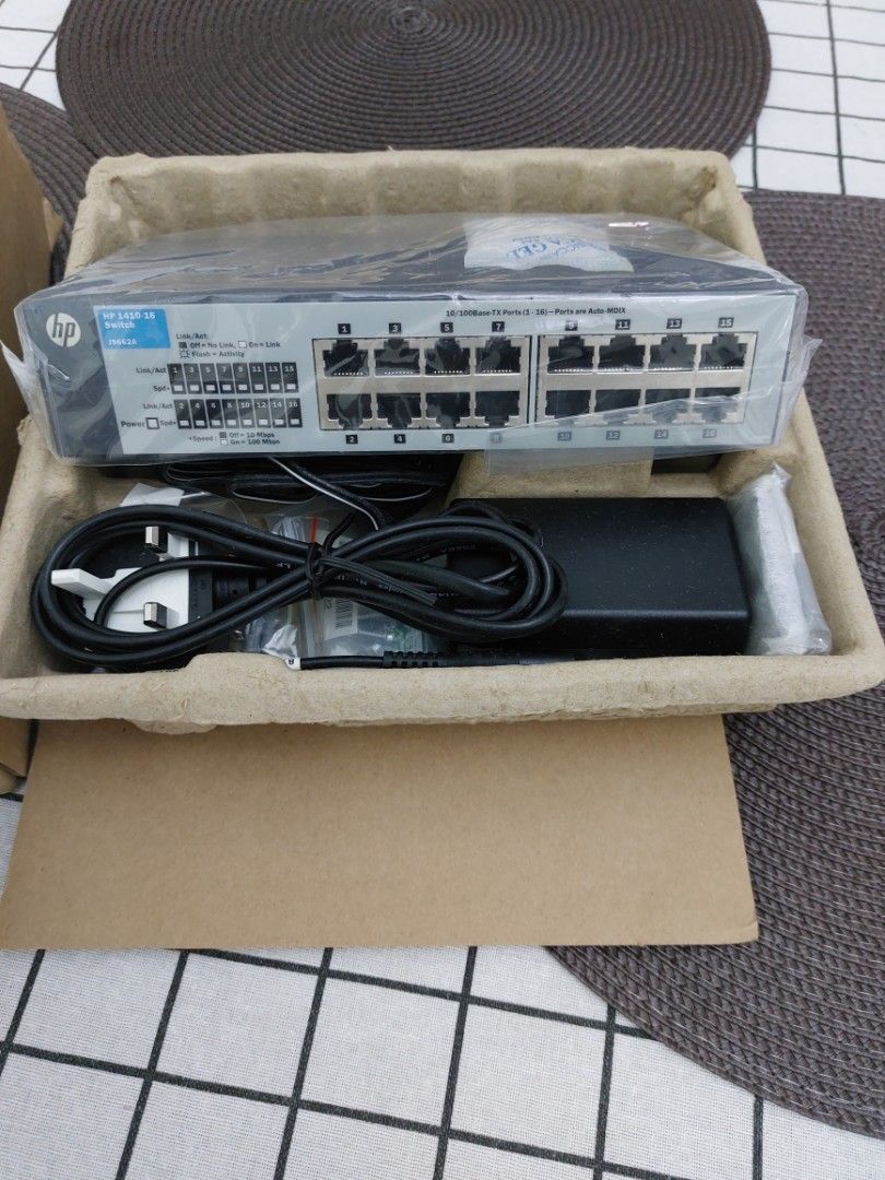 Hp network switch, Computers & Tech, Parts & Accessories, Networking on ...