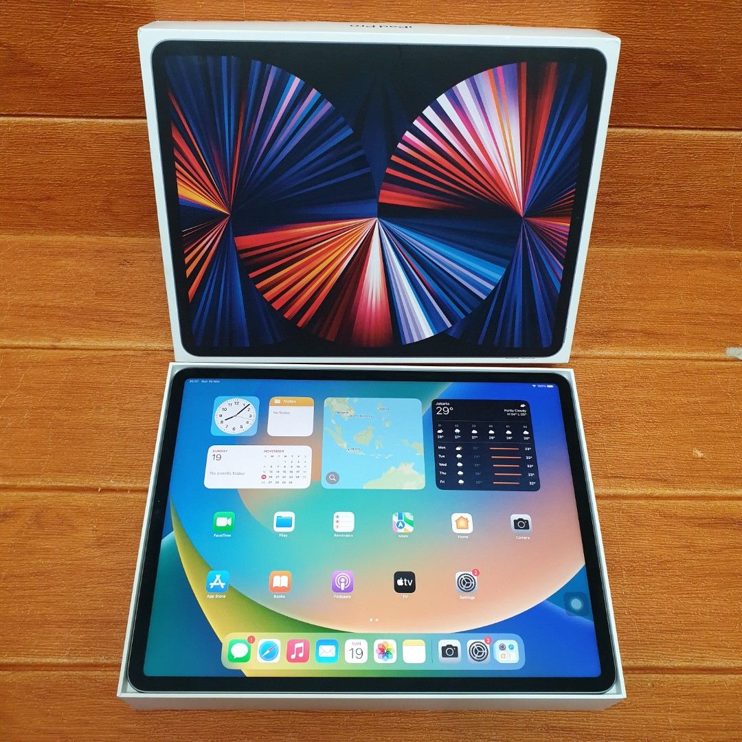 (iBox) iPad Pro M1 2021 128gb Wifi Only (5th generation) 12.9 inch ...