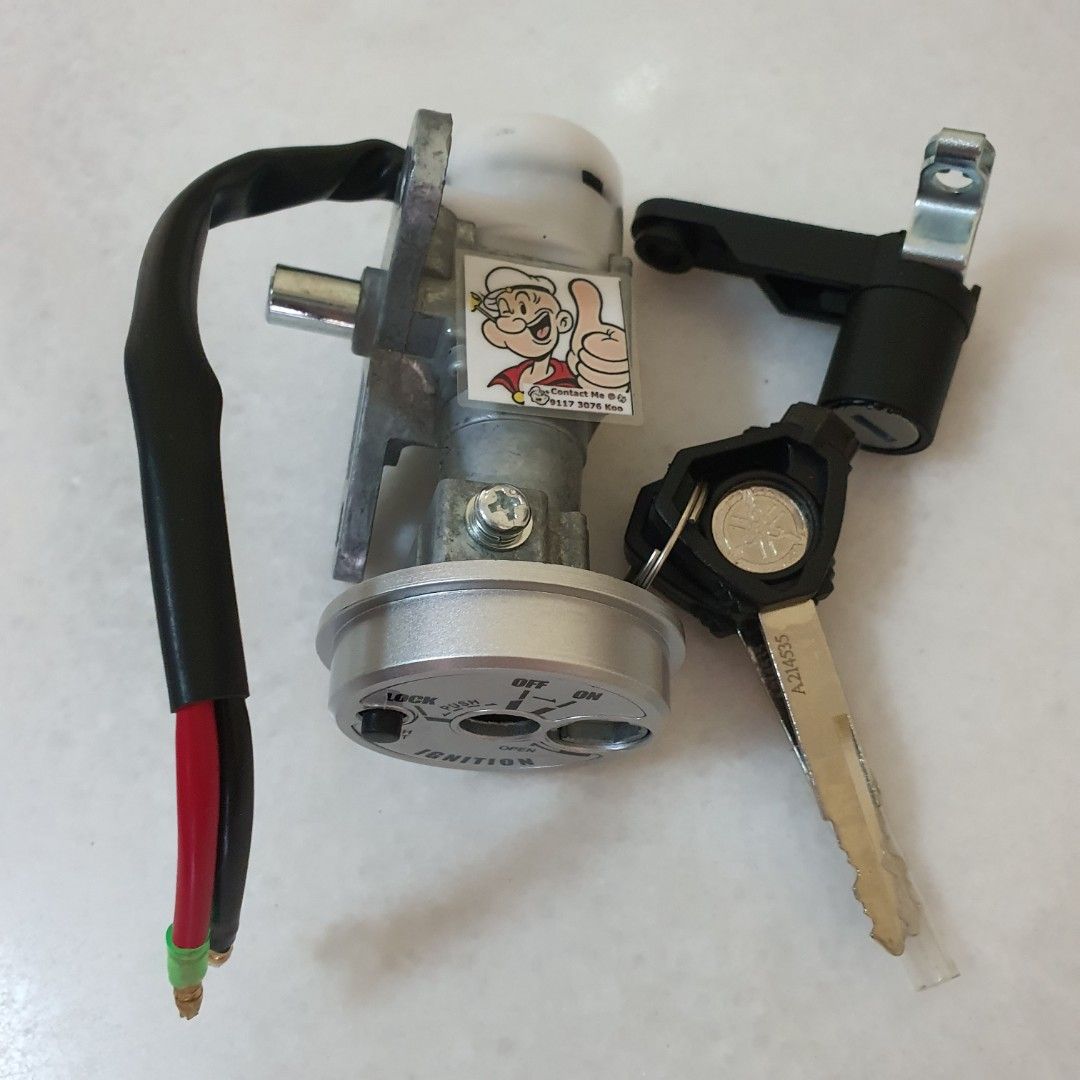 IGNITION Main Key Switch 135lcv2 - v7 / JUPITER/ SNIPER, Motorcycles ...