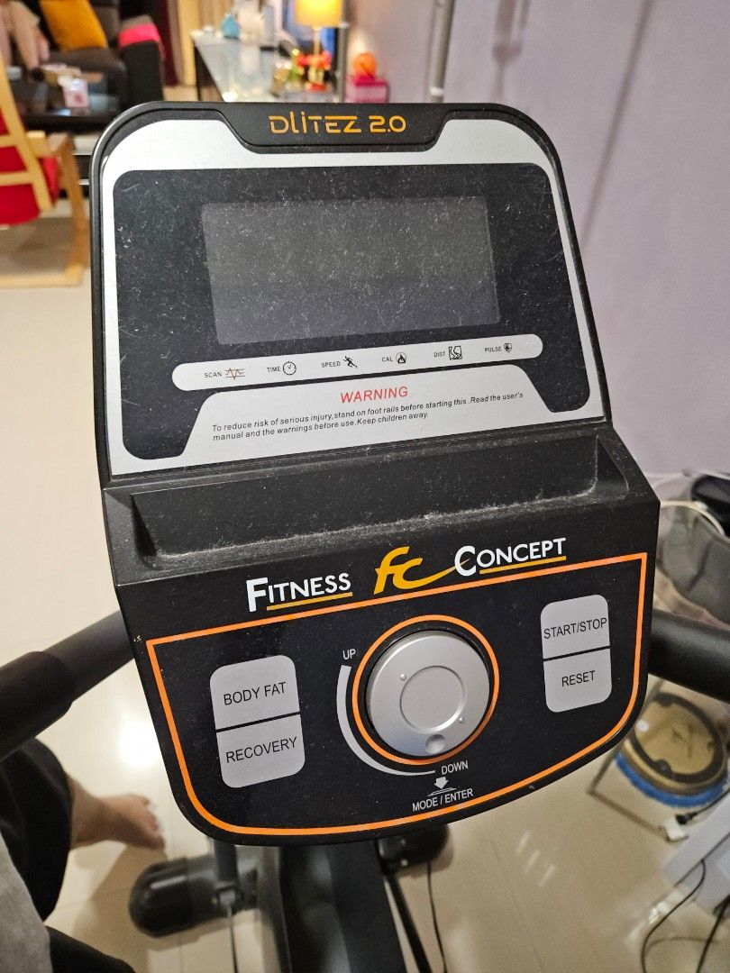 Indoor bicycle - DLITEZ 2.0 DUAL ACTION BIKE, Sports Equipment, Other ...