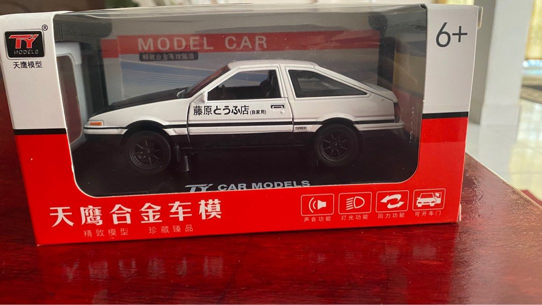 Initial D Toyota AE86, Hobbies & Toys, Toys & Games on Carousell