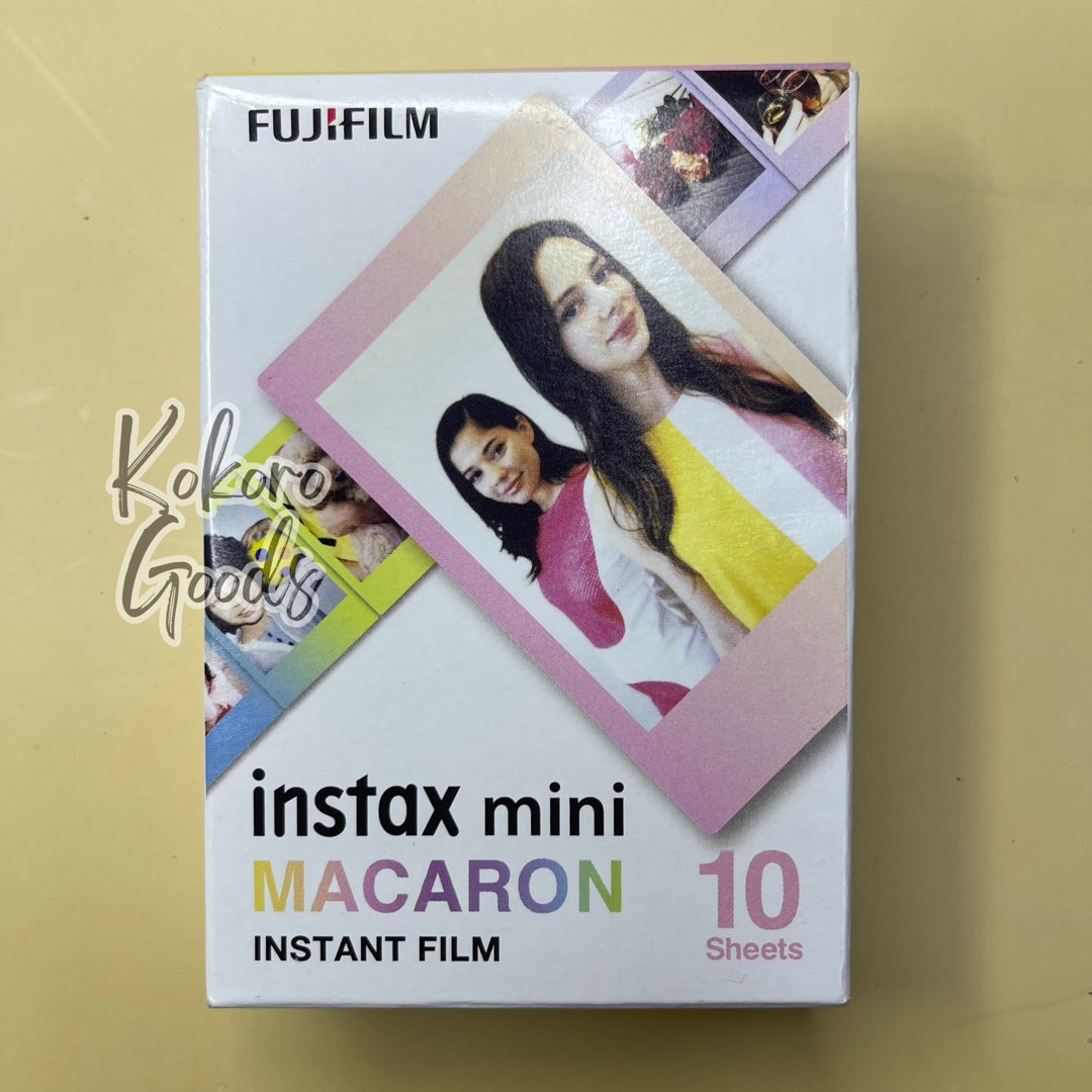 Instax Mini Design Film (Macaron), Photography, Cameras on Carousell