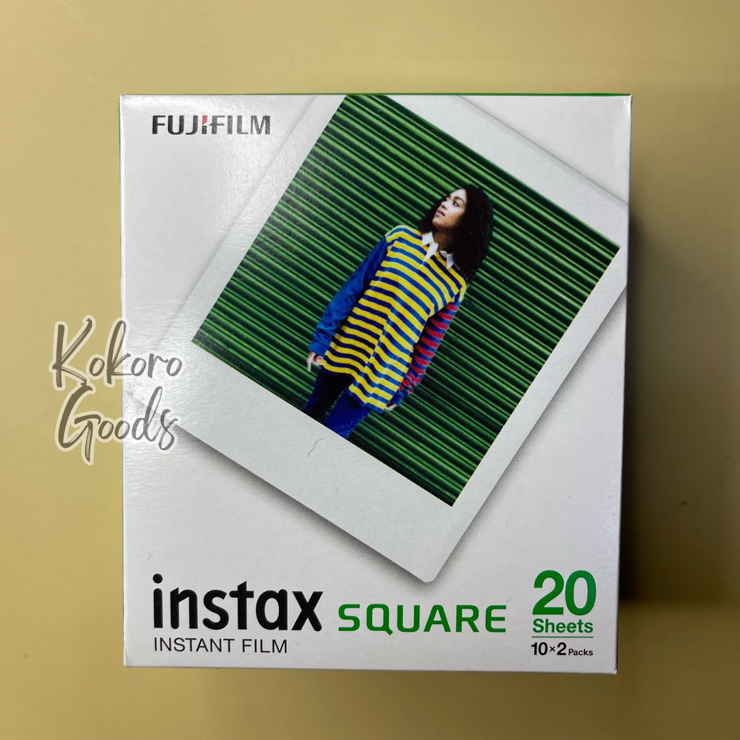 Instax Square Film (20 sheets), Photography, Cameras on Carousell