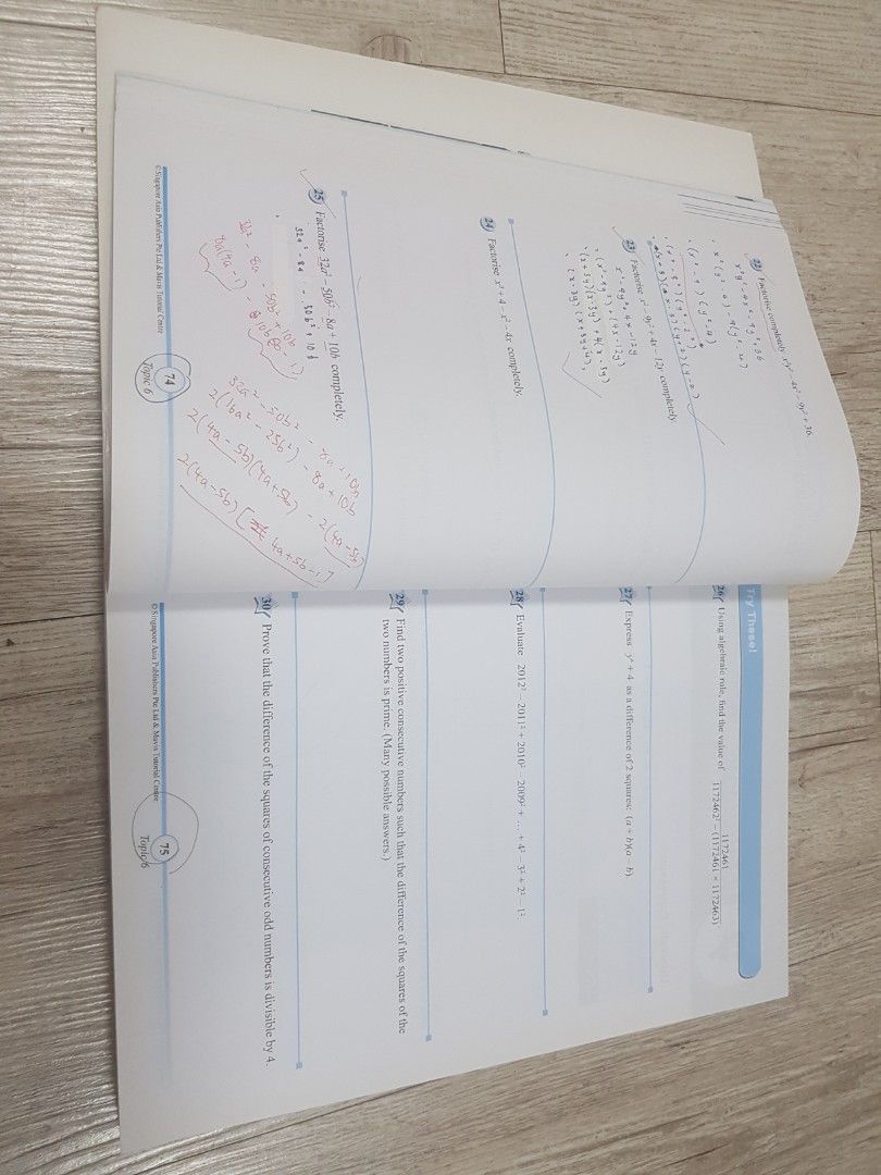 Integrated Mathematics Algebra from Mavis Tutorial Centre, Hobbies ...