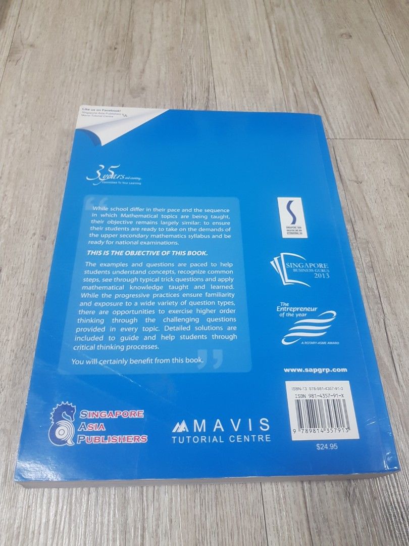 Integrated Mathematics Algebra from Mavis Tutorial Centre, Hobbies ...