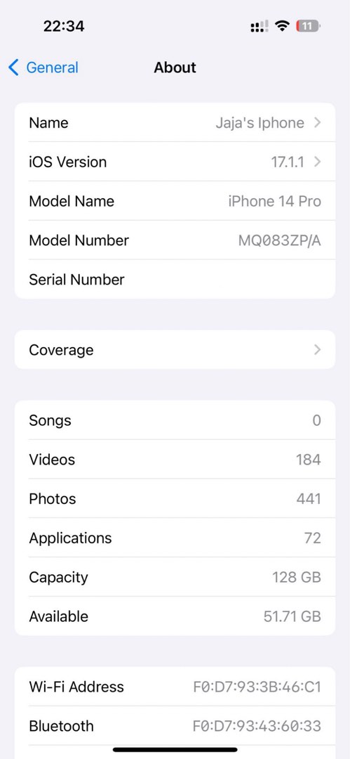 Iphone 14PRO 128GB, Mobile Phones & Gadgets, Mobile Phones, iPhone, iPhone 14 Series on Carousell