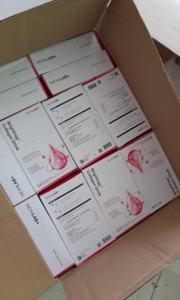 ISI 15 PCS !! NEWLAB brightlogy collagen drink box 15's 15 sachet ... ISI 15 PCS !! NEWLAB brightlogy collagen drink box 15's 15 sachet ...