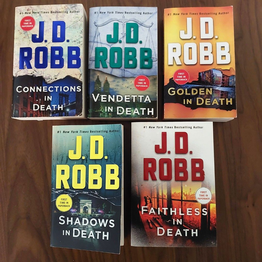 J.D. Robb (selected " In Death" series), Hobbies & Toys, Books ...