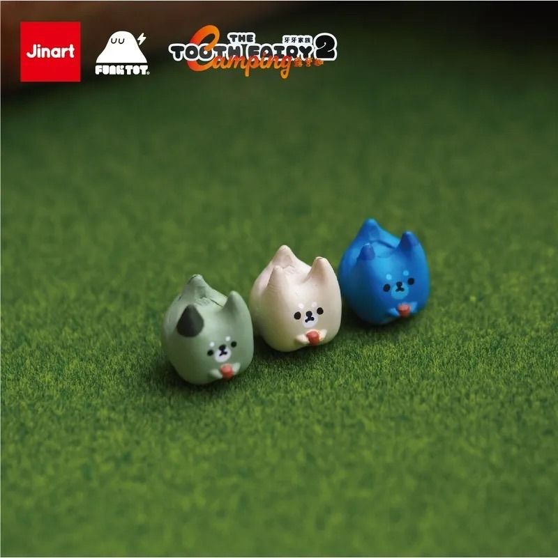 JINART x FUNK TOY 牙牙家族 第二代 露營趣 盲盒, 興趣及遊戲, 玩具 & 遊戲類 - Carousell