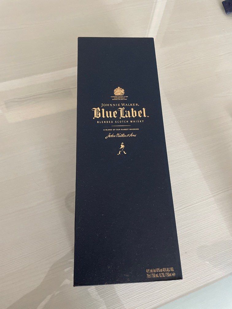 Johnnie Walker Blue Label Box, Food & Drinks, Other Food & Drinks on ...