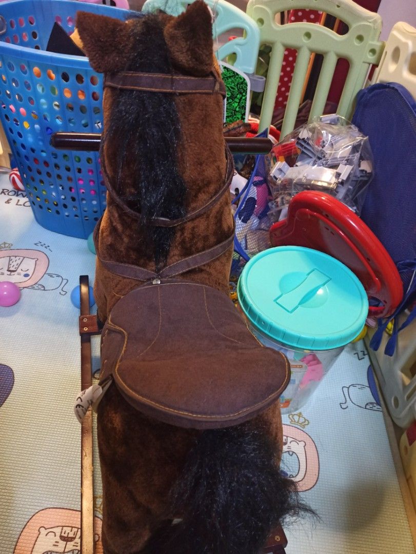 Jolly Ride Horse, Hobbies & Toys, Toys & Games on Carousell