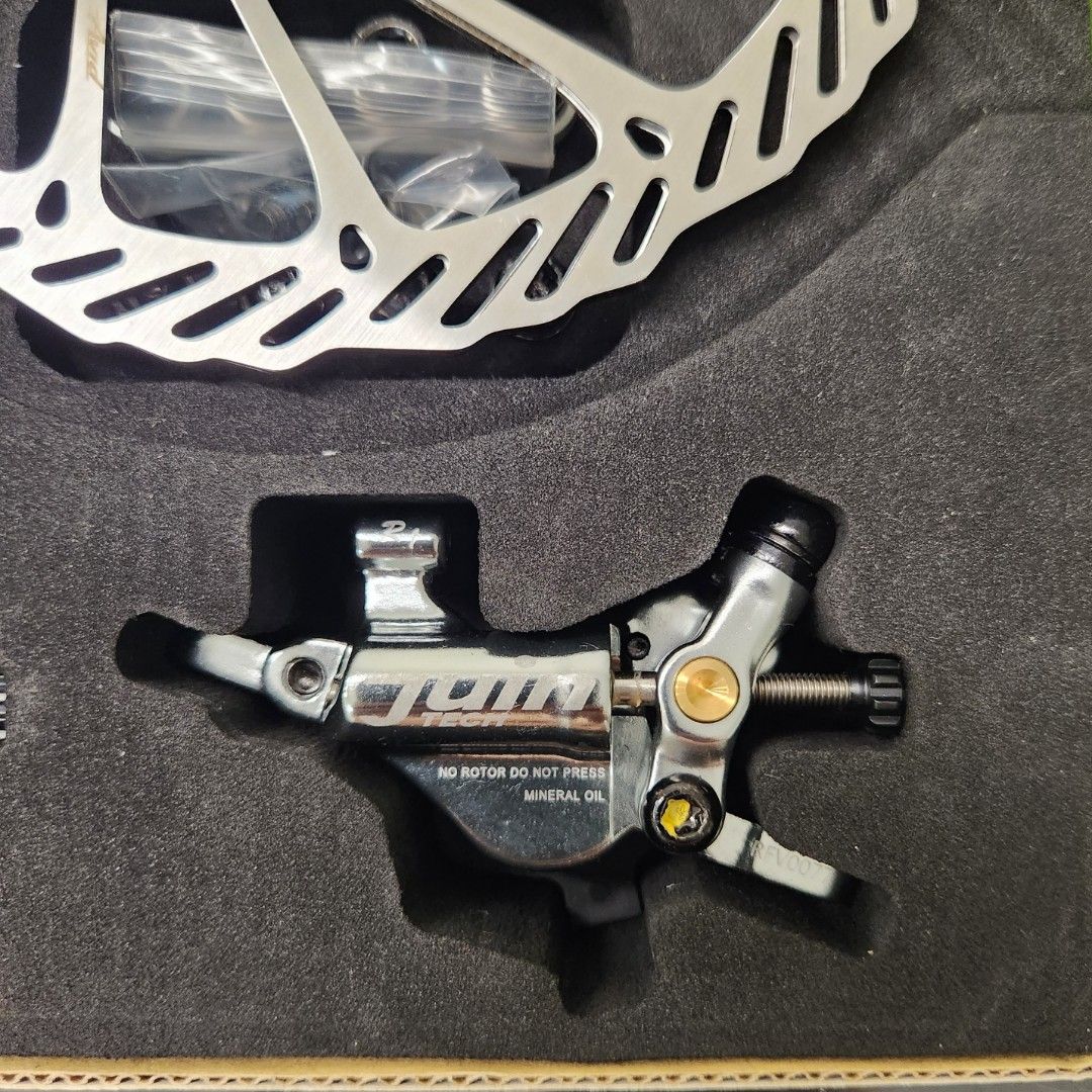 Juin Tech R1 Cable Actuated Hydraulic Disc Brake, Sports Equipment ...