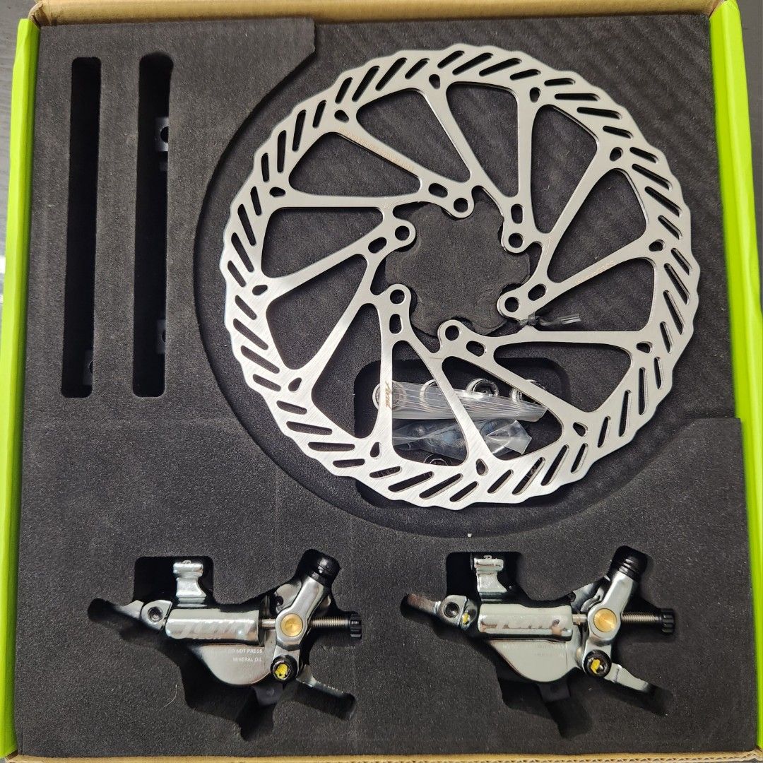 Juin Tech R1 Cable Actuated Hydraulic Disc Brake, Sports Equipment ...