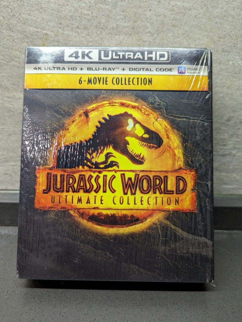 Jurassic World Ultimate Collection 4k Ultra Hd Blu Ray Digital