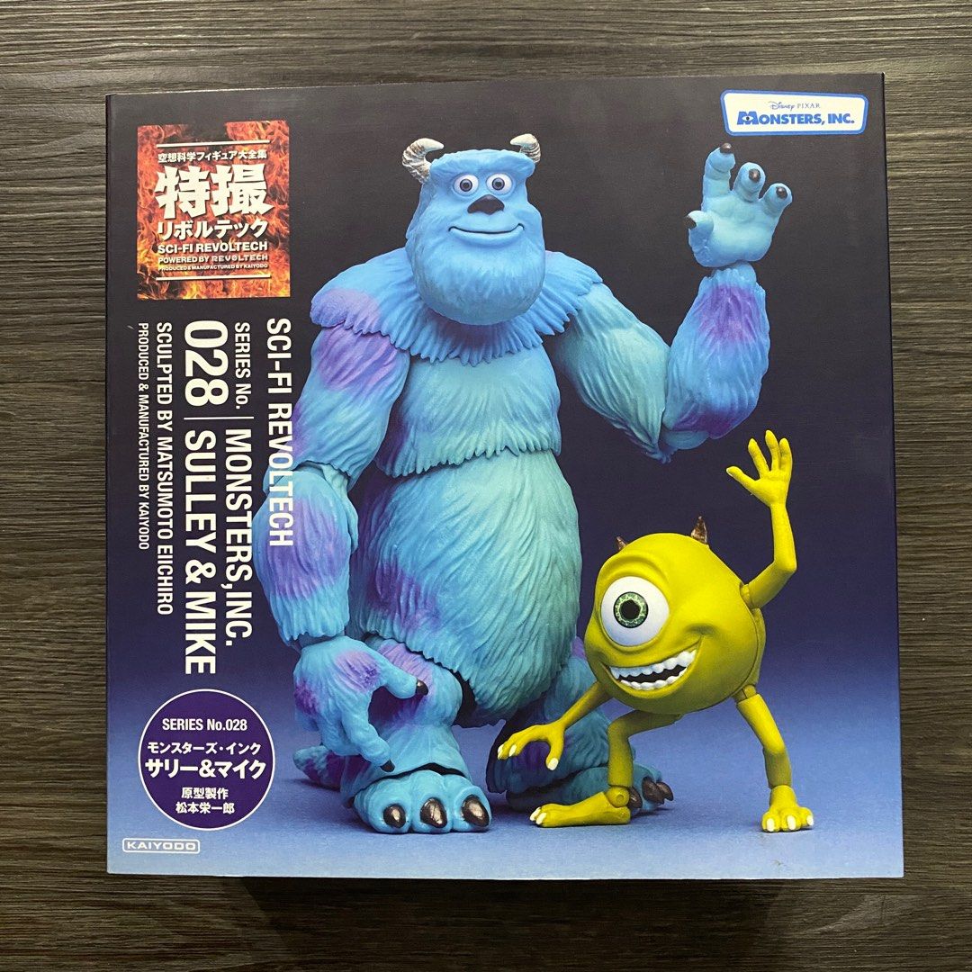 Kaiyodo Sci-Fi Revoltech: Monsters Inc. - Sulley & Mike, Hobbies & Toys ...