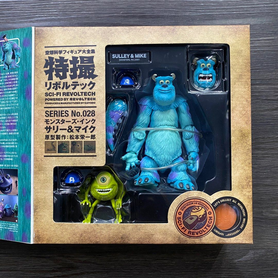 Kaiyodo Sci-Fi Revoltech: Monsters Inc. - Sulley & Mike, Hobbies & Toys ...