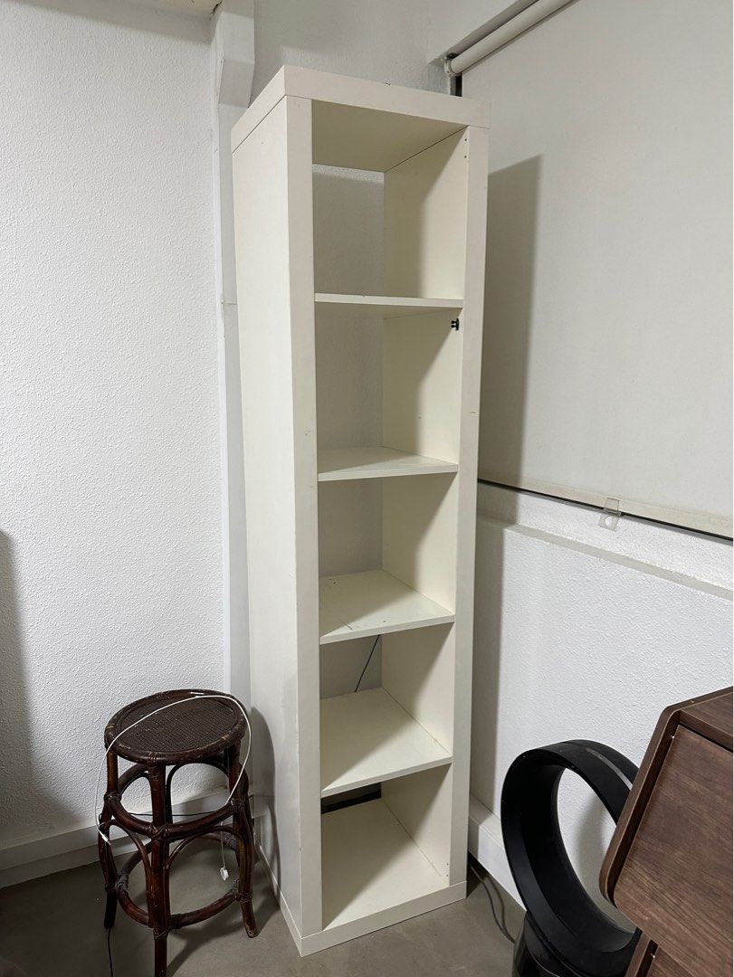 Kallax open storage shelving unit with 5 shelves, Furniture & Home ...