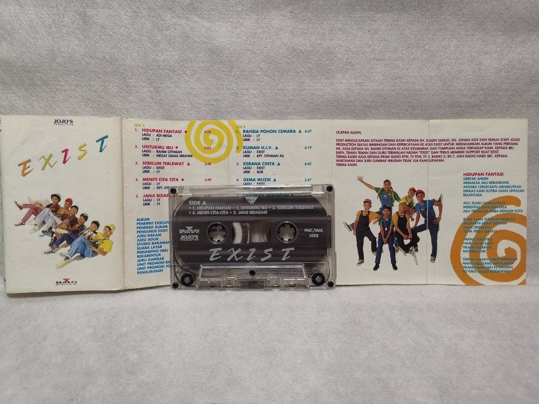 Kaset 1991 Exist Pertama, Hobbies & Toys, Music & Media, CDs & DVDs on ...